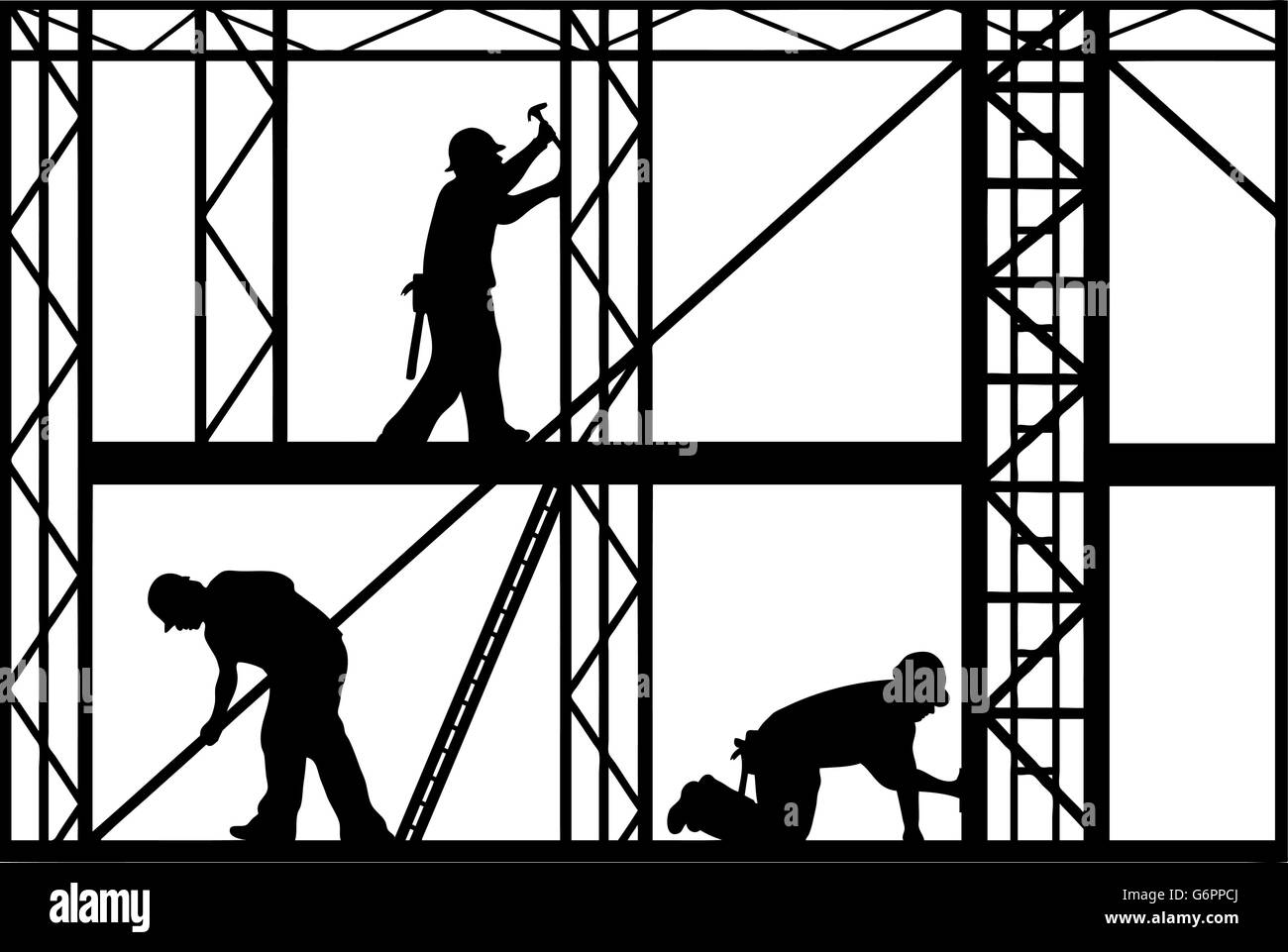 Construction framing Stock Vector Images - Alamy