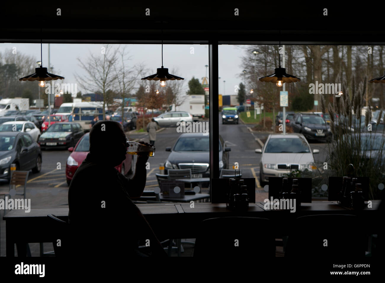 Opened m40 services beaconsfield hi-res stock photography and images ...