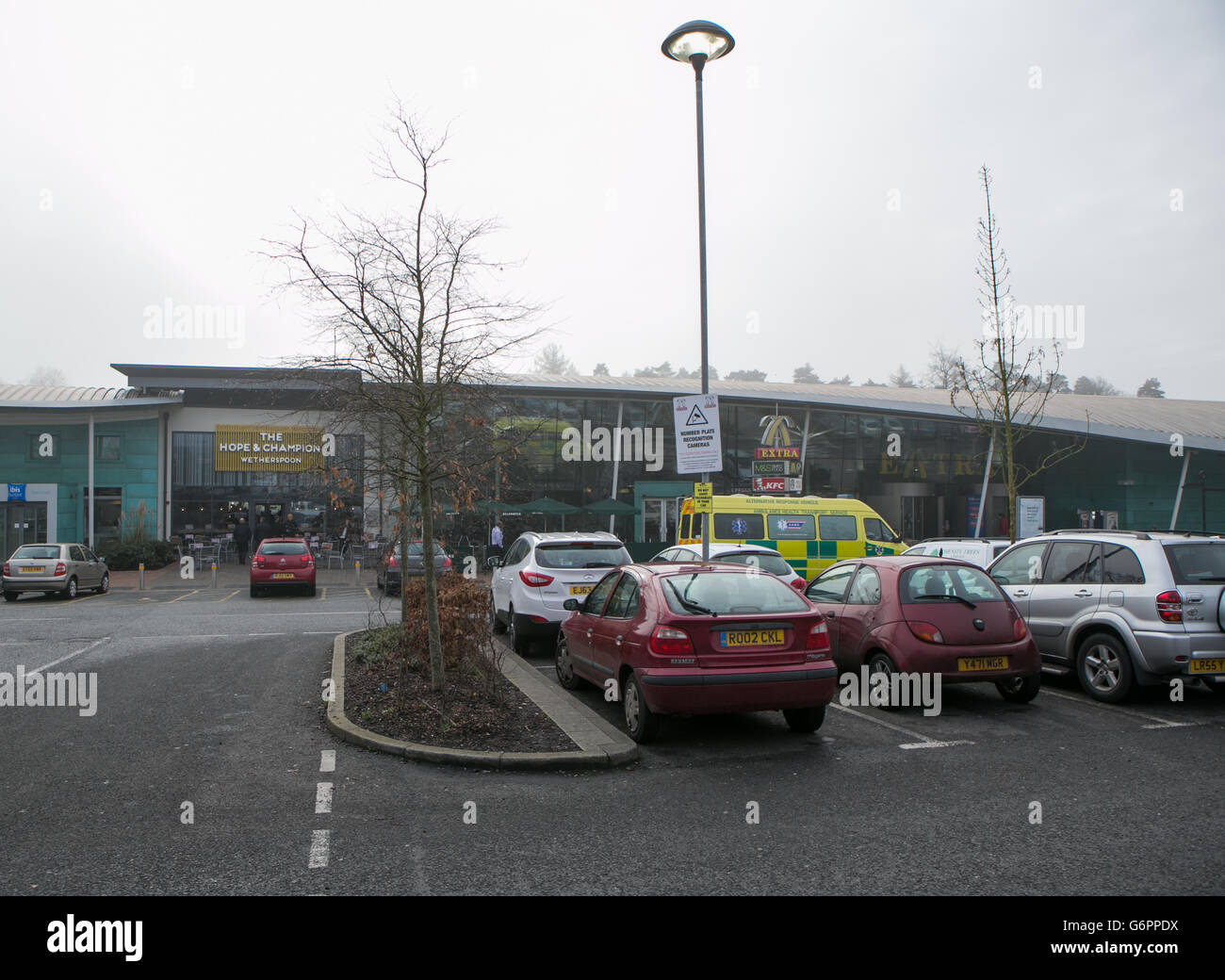 A view of the new JD Wetherspoon pub, the Hope And Champion, which has ...