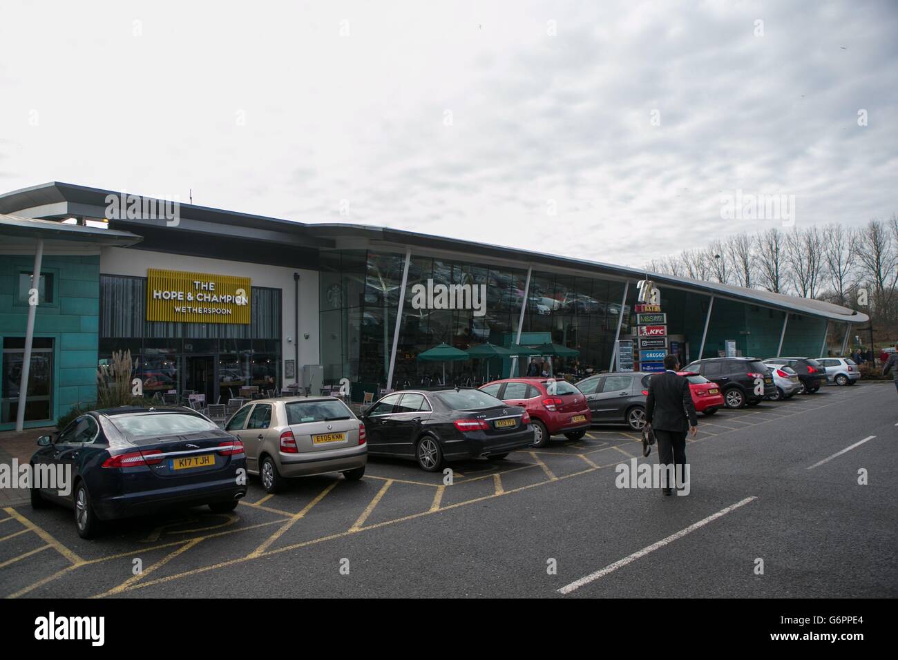 A view of the new JD Wetherspoon pub, the Hope And Champion, which has ...