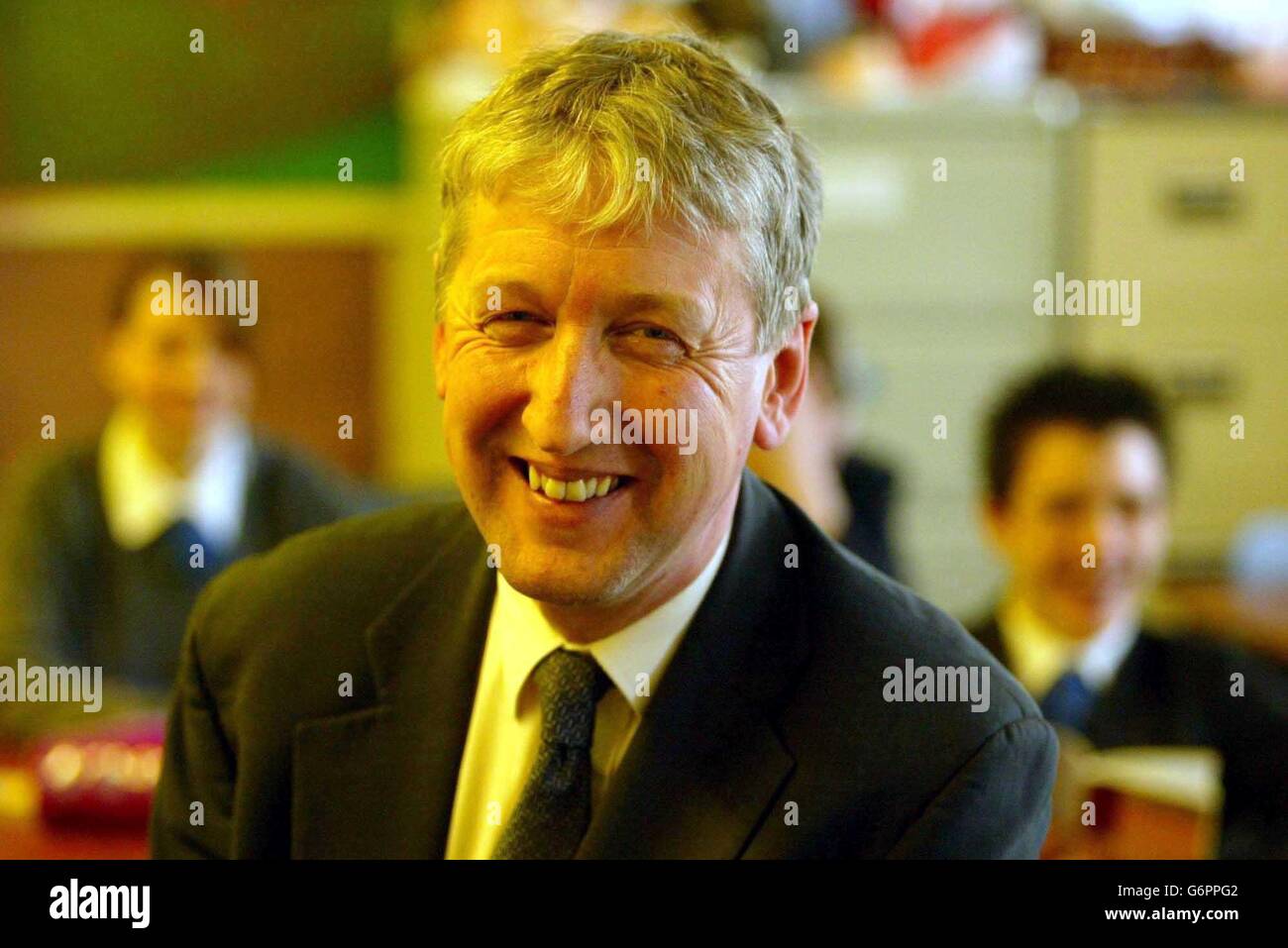Howard gilbert head teacher of soham village college hi-res stock ...