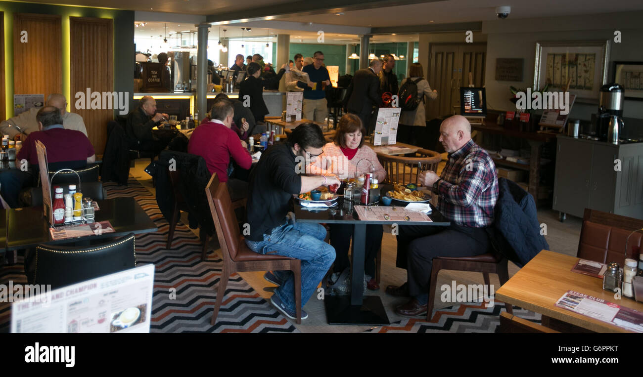 The new JD Wetherspoon pub the Hope and Champion which has opened at ...