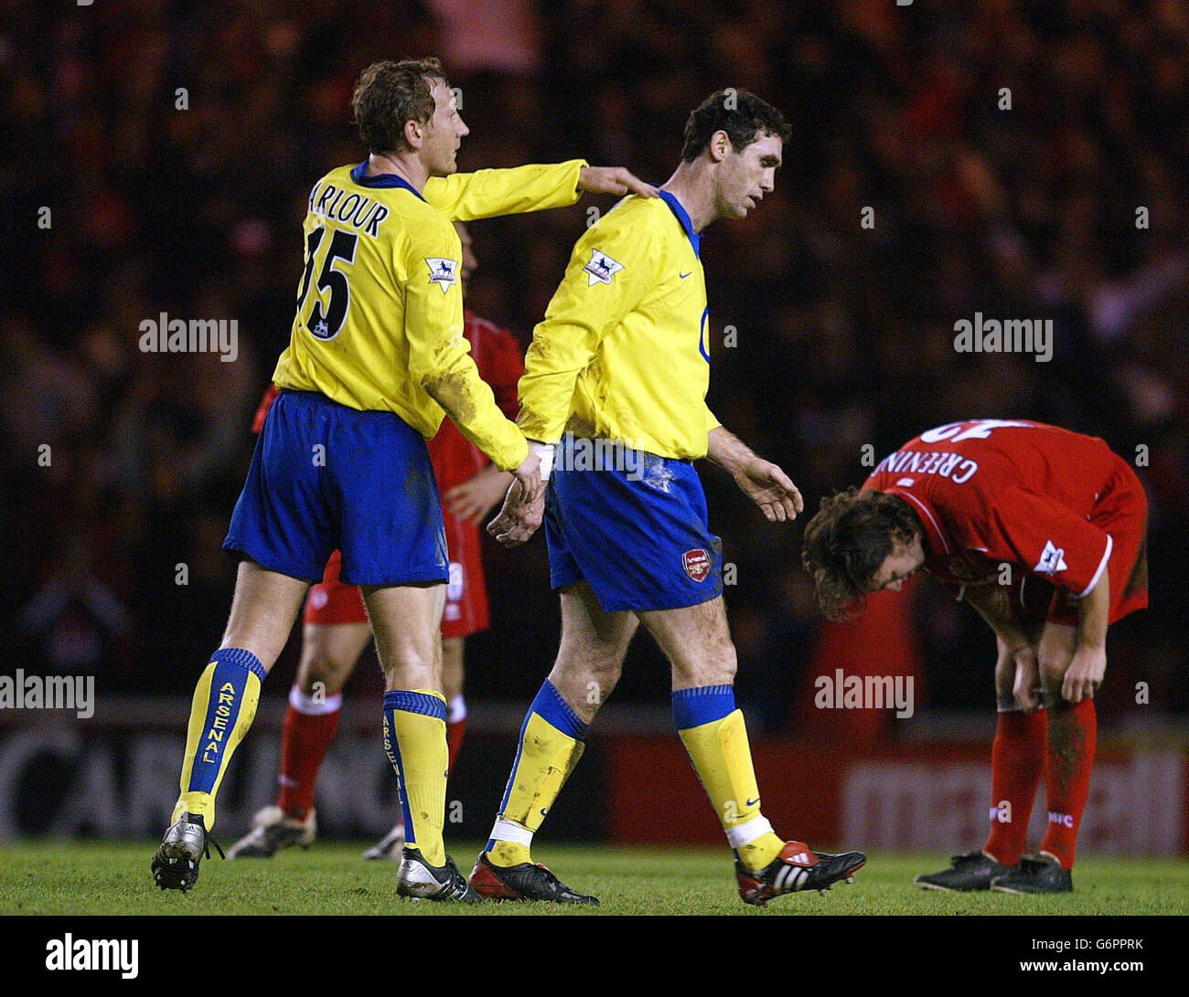 Football action dejected sent off hi-res stock photography and images ...
