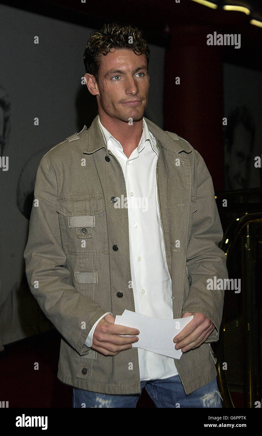 Actor Dean Gaffney arrives for the premiere of Charlie at The Vue ...