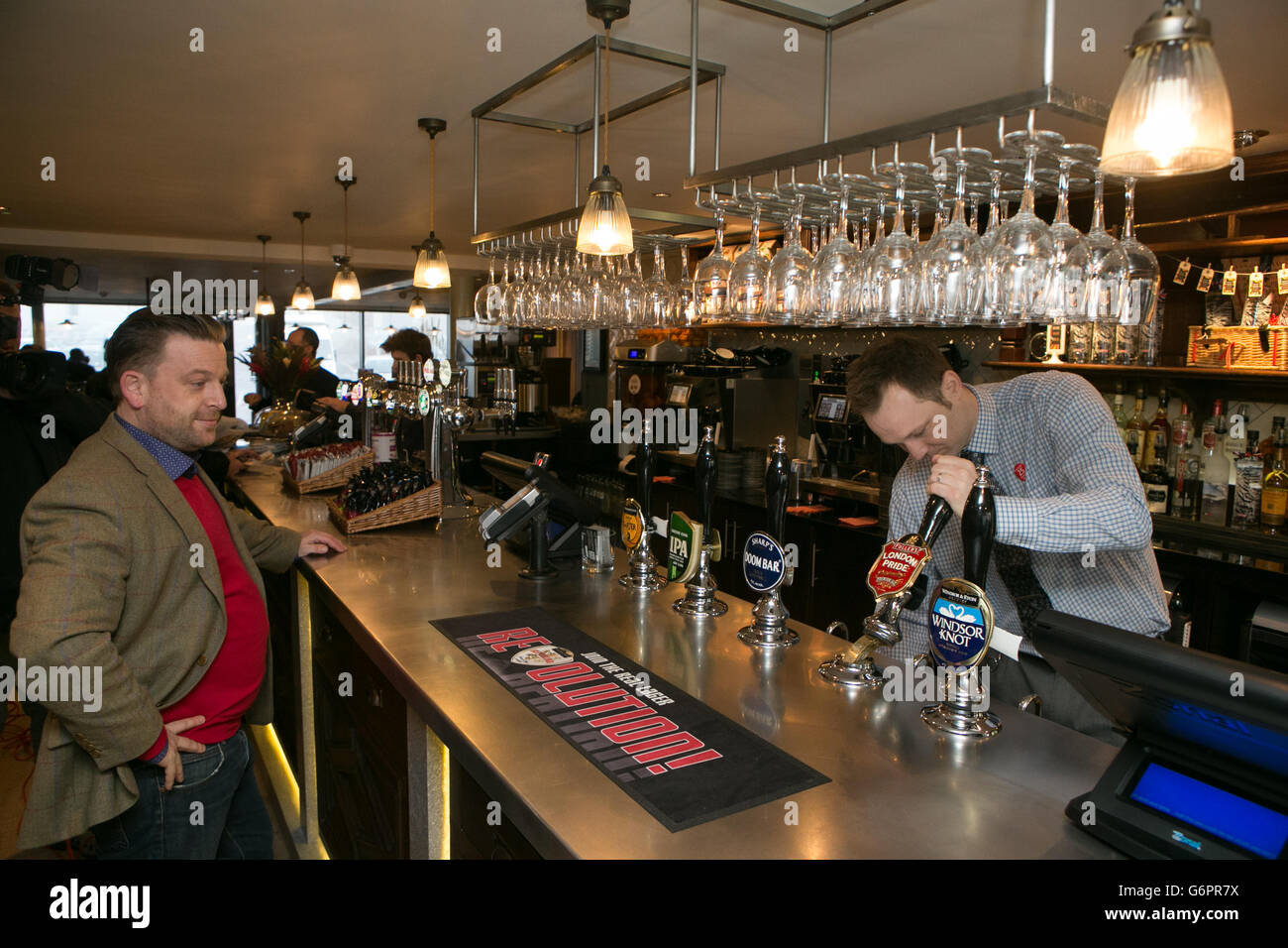 The new JD Weatherspoon pub, The Hope and Champion, which has opened at ...