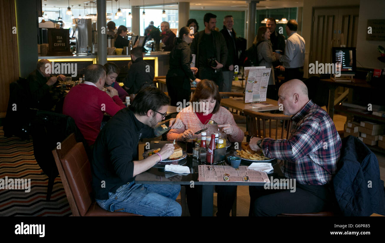 Wetherspoon opens m40 services pub hi-res stock photography and images ...