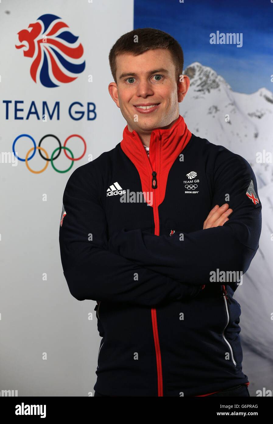 Men's GB Olympic Curling team member Greg Drummond , during the Team GB ...