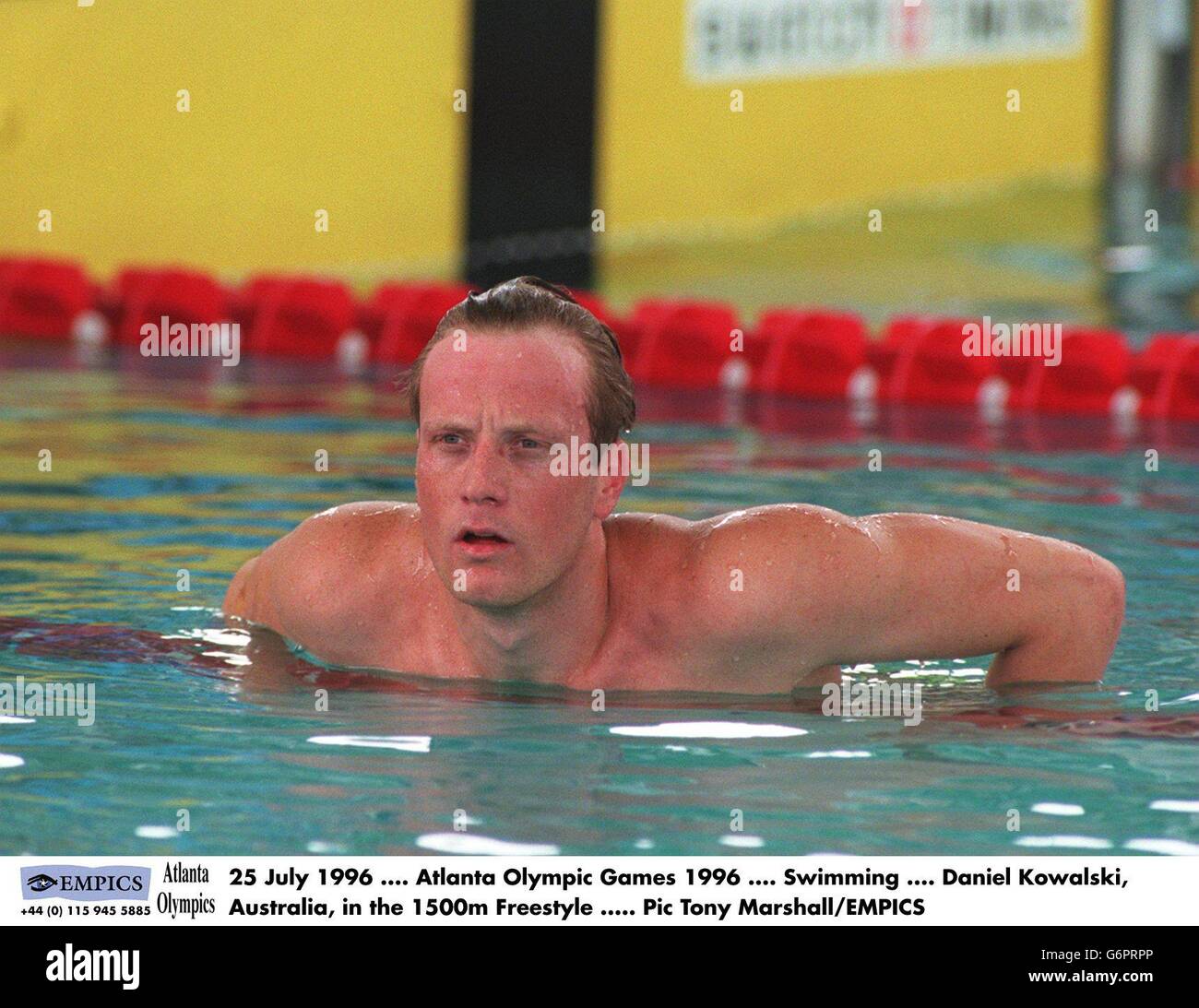 Atlanta Olympic Games 1996 .... Swimming Stock Photo - Alamy