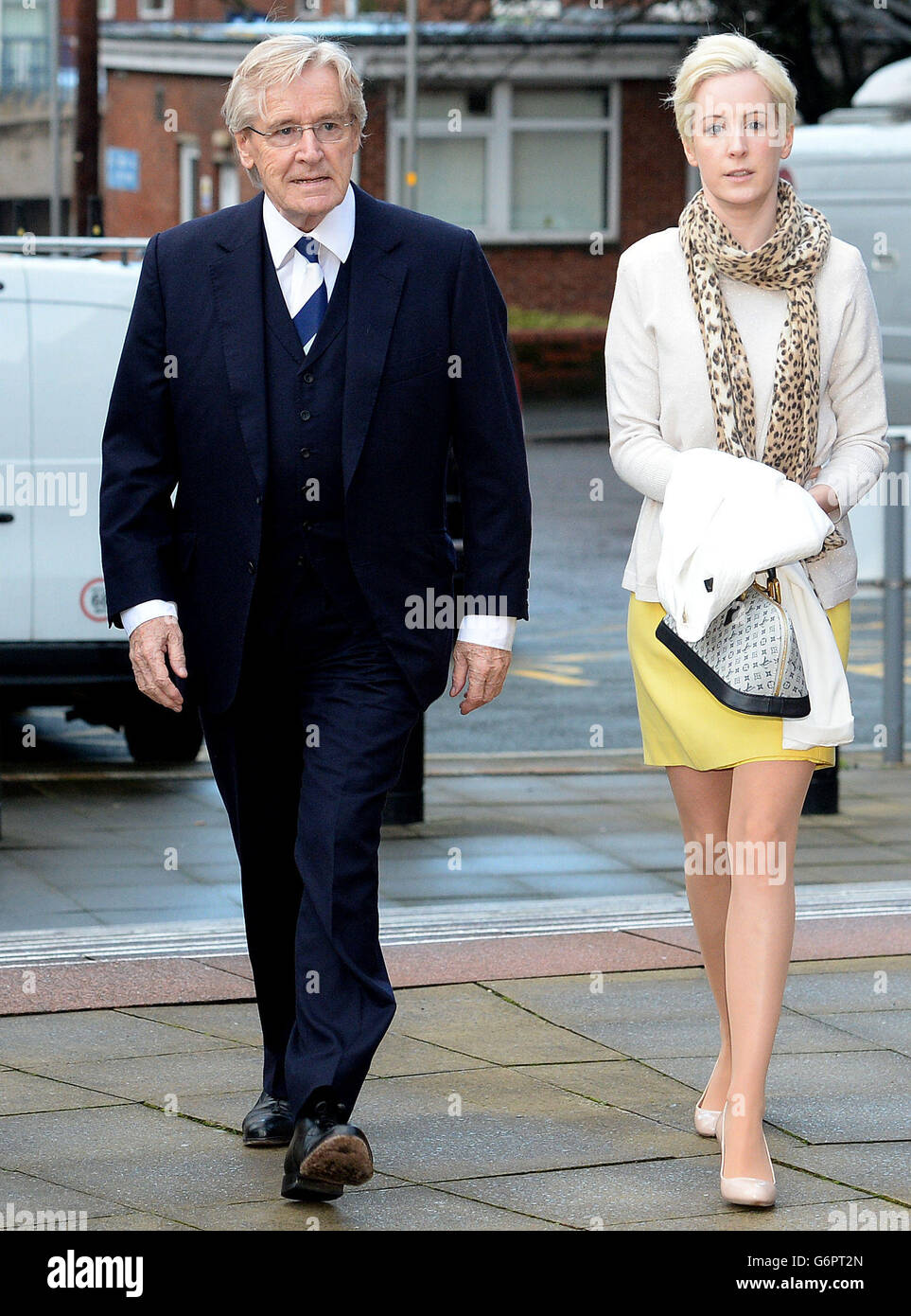 Coronation street actor Bill Roache, 81, of Wilmslow, Cheshire, arrives ...