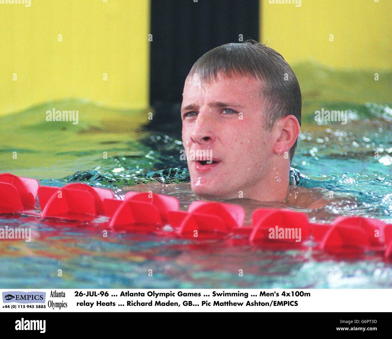 Atlanta Olympic Games ..... Swimming Heats Stock Photo - Alamy
