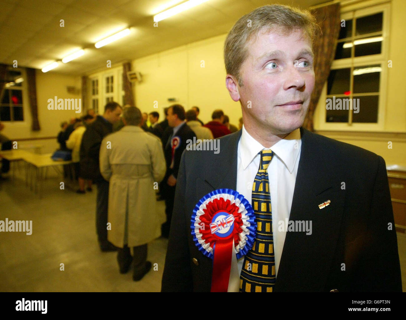 BNP candidate Paul Goodchild after losing the Yoxford By-election to ...