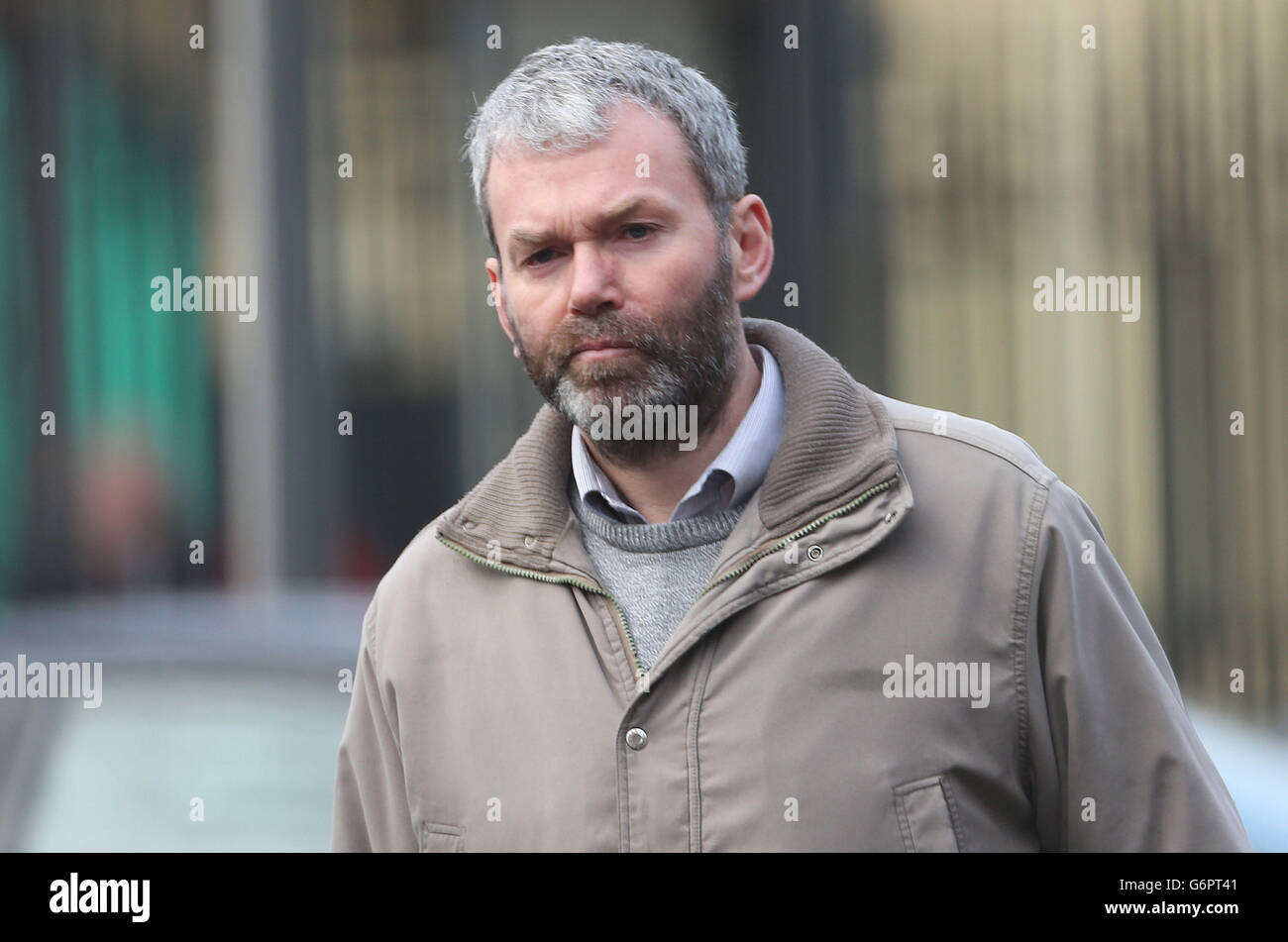 Garda Whistleblower John Wilson arrives for the Dail Public Accounts ...