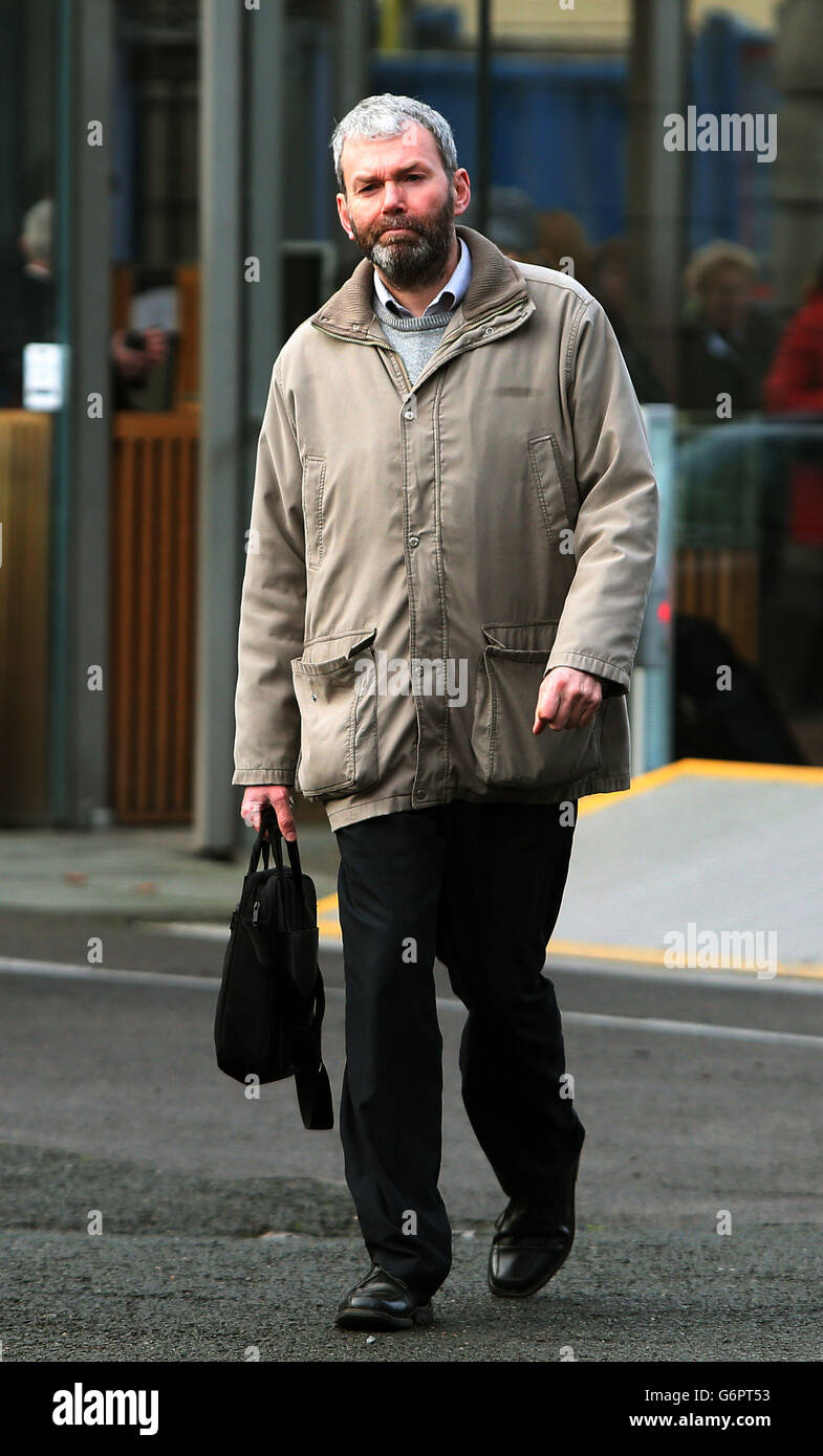 Garda Whistleblower John Wilson arrives for the Dail Public Accounts ...