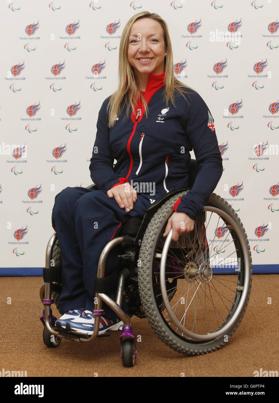Winter Paralympics - Paralympic Team GB Launch for Sochi - Radisson Blu Hotel. Alpine Skiing's ...