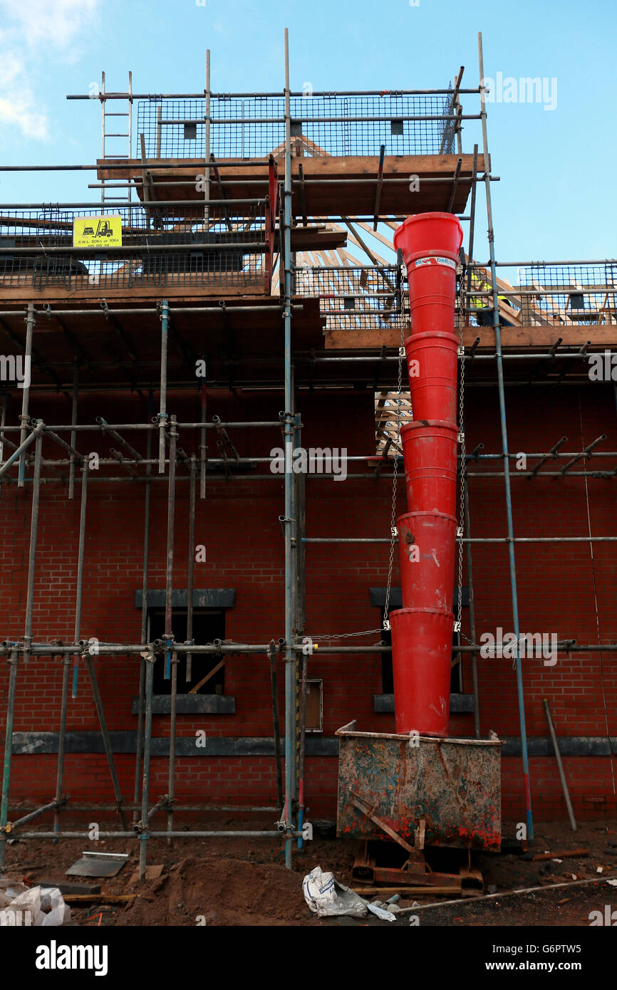 Housing Construction - Stock Stock Photo - Alamy