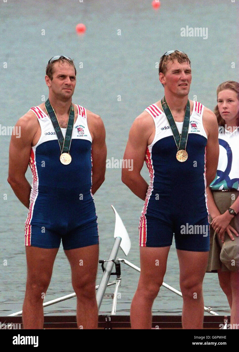 Atlanta Olympics, Coxless Pairs Rowing Stock Photo - Alamy