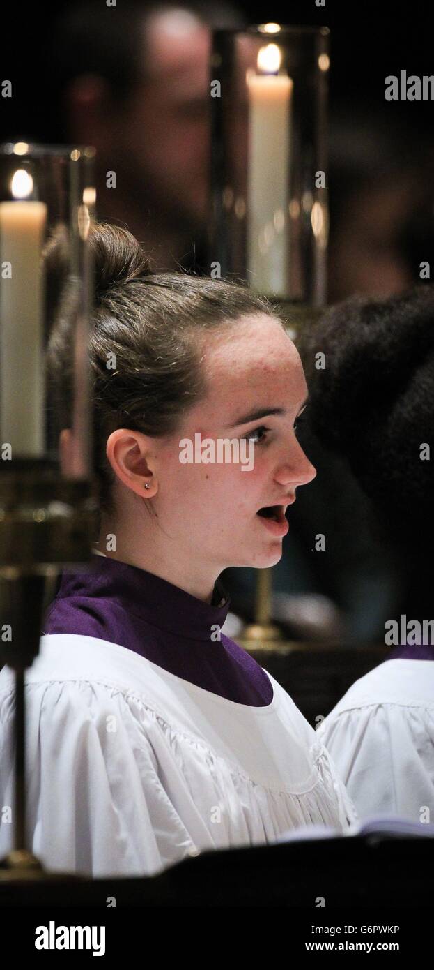 First Girls Cathedral Choir High Resolution Stock Photography and ...