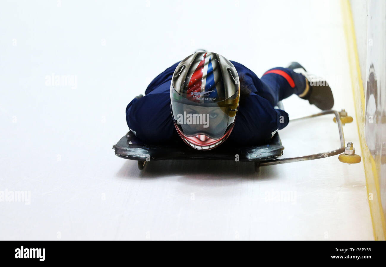 Team gb skeleton media day hi-res stock photography and images - Alamy