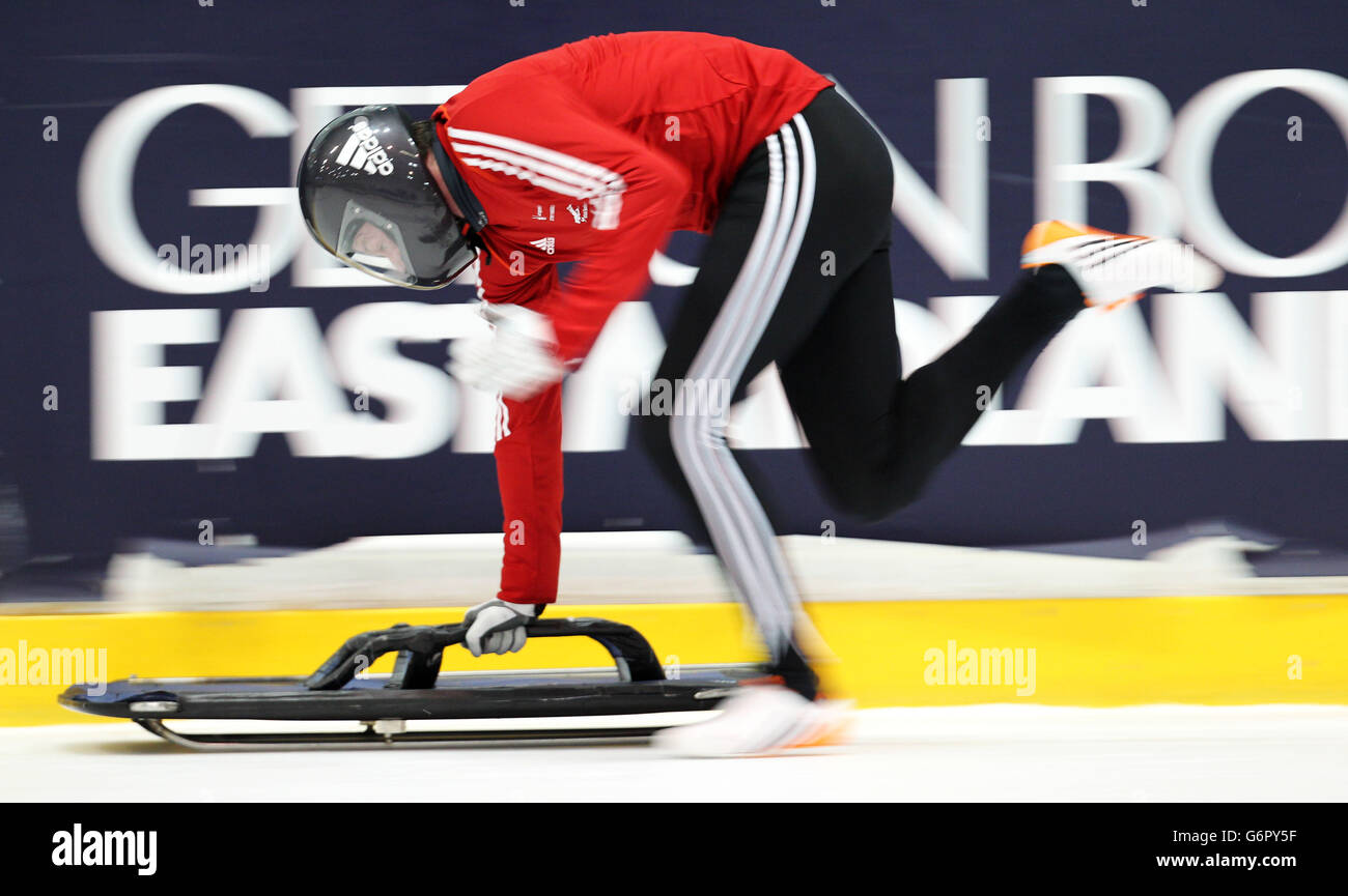 Winter olympics team gb skeleton hi-res stock photography and images ...
