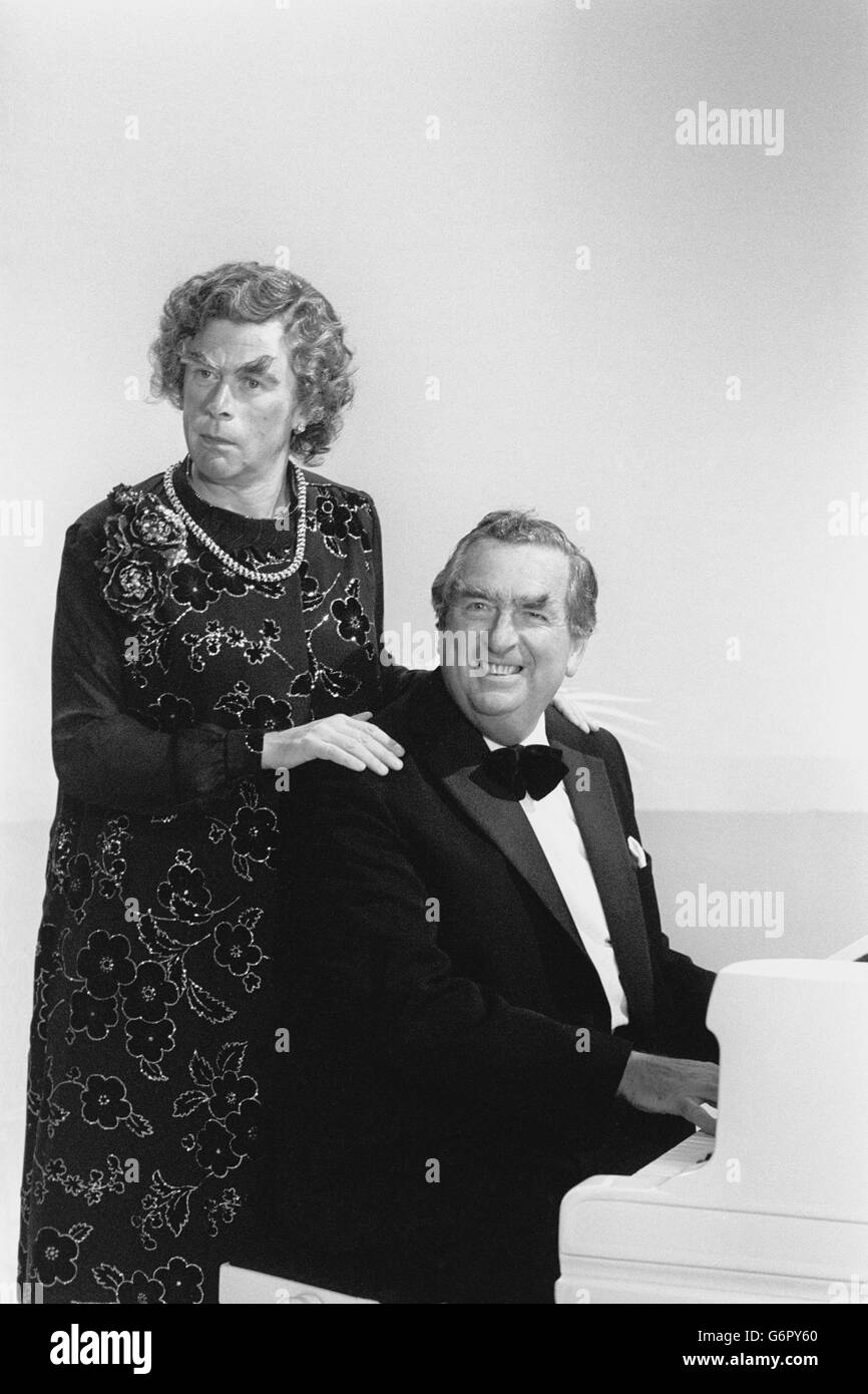 Former Chancellor Mr Denis Healey is joined at the piano by his sister ...