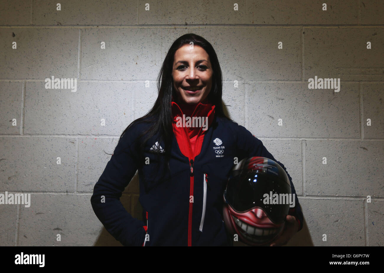 Team gb skeleton media day hi-res stock photography and images - Alamy