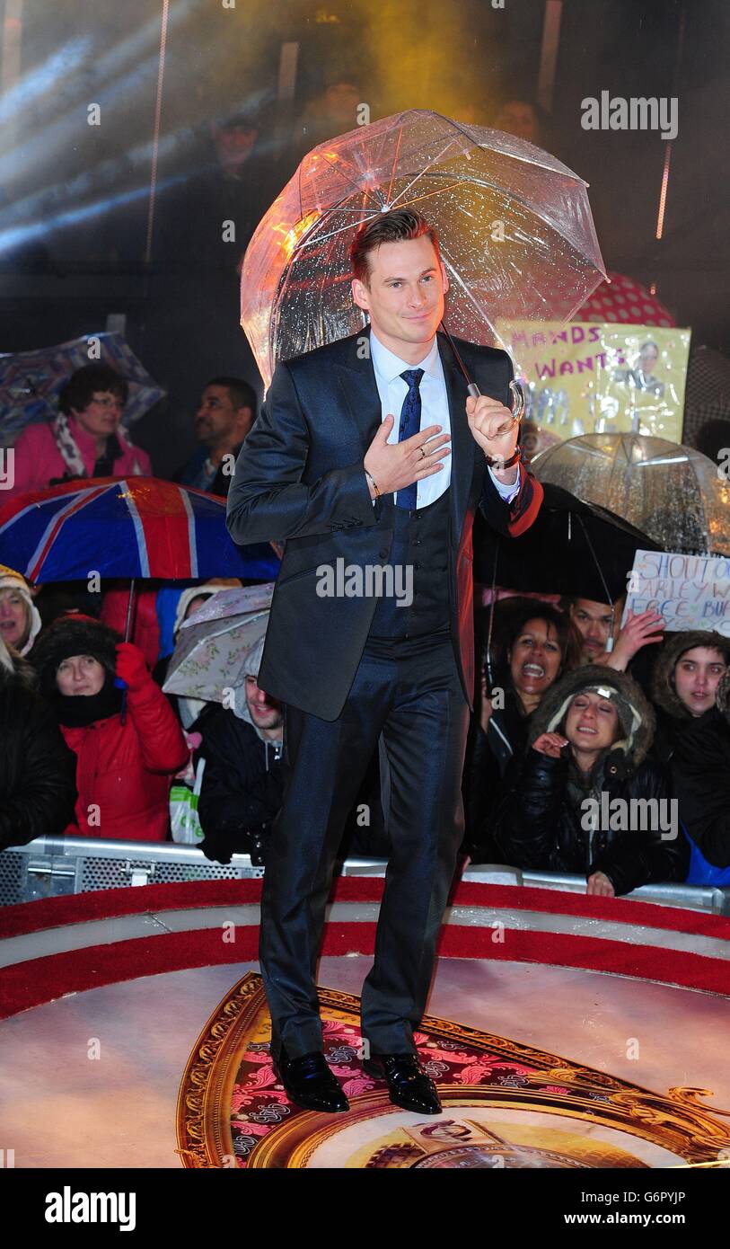 Lee Ryan at the Celebrity Big Brother House, Elstree Studios ...