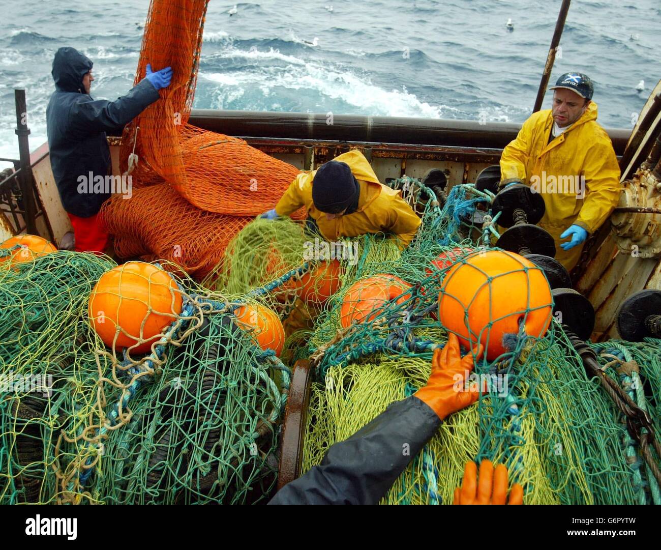 The Scottish fishing Industry Stock Photo - Alamy