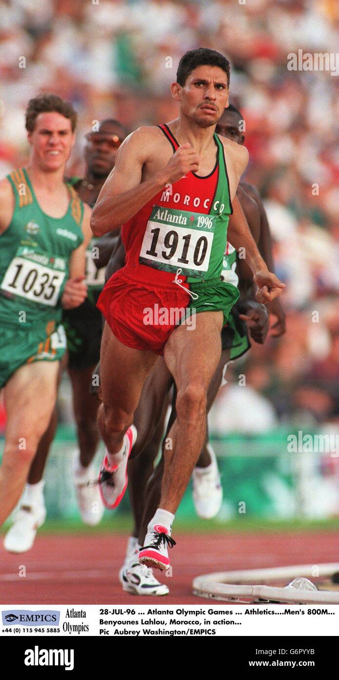 Atlanta olympic games mens 800m hi-res stock photography and images - Alamy
