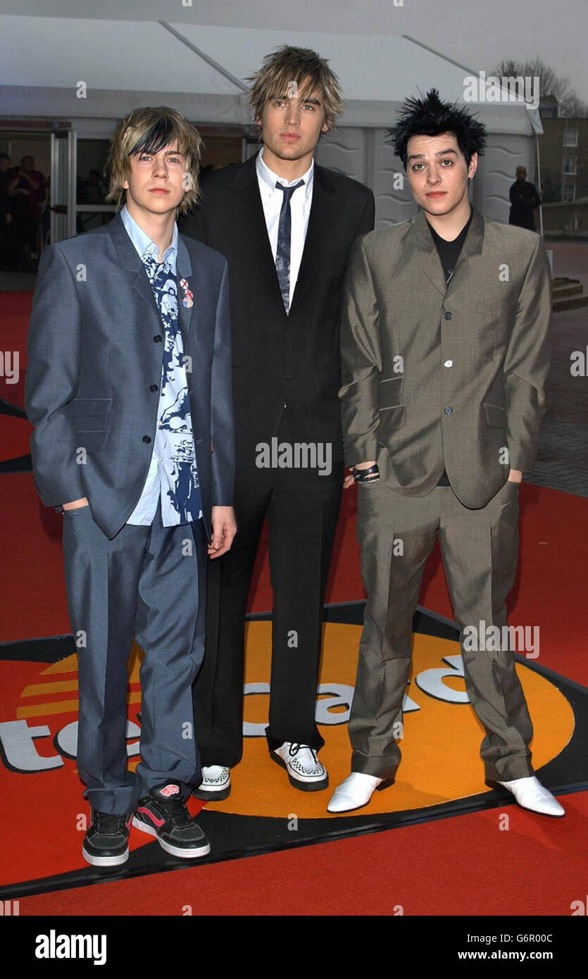 Arrive annual brit awards 2004 earls court hi-res stock photography and ...