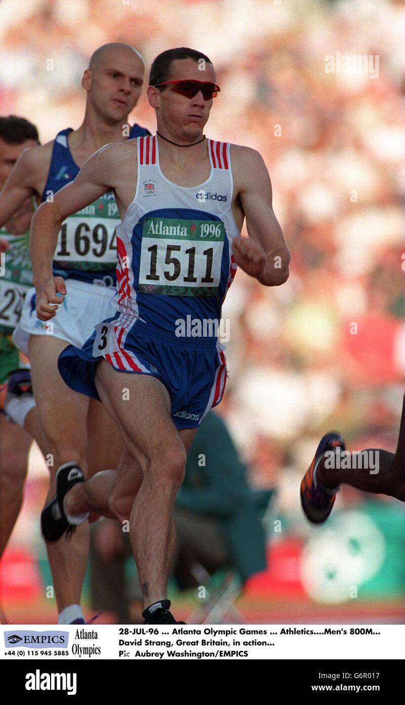 28-JUL-96, Atlanta Olympic Games, Athletics. Men's 800M. David Strang ...