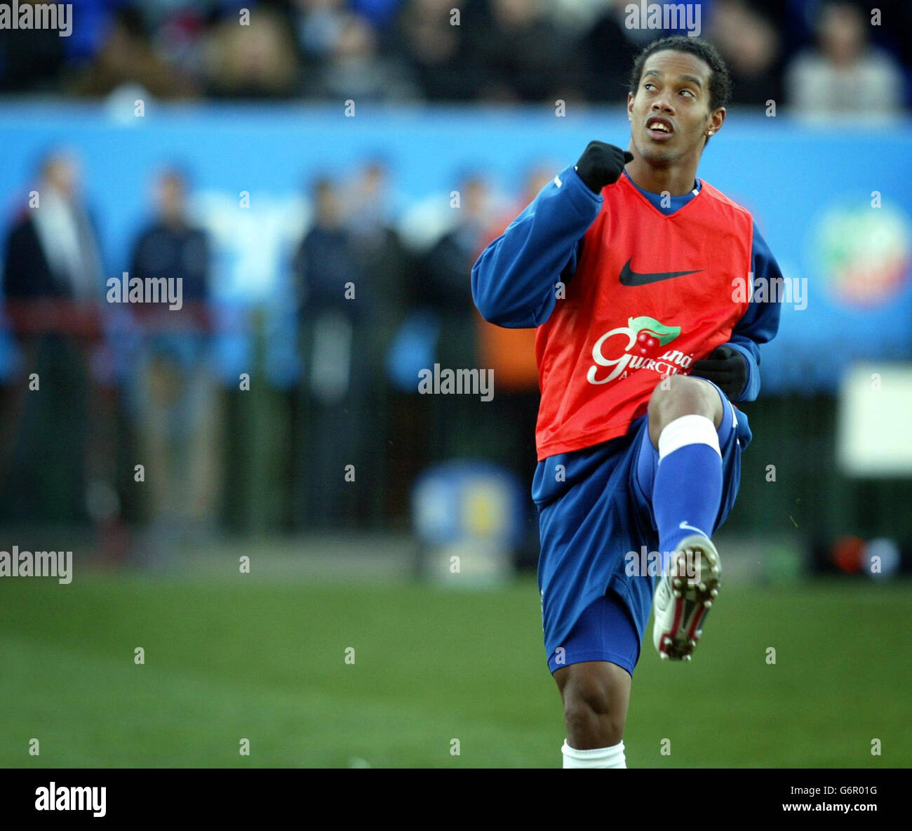 SOCCER Brazil Training Stock Photo - Alamy