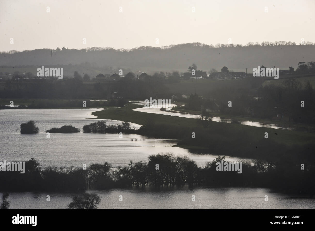 Winter weather Feb 1st Stock Photo - Alamy