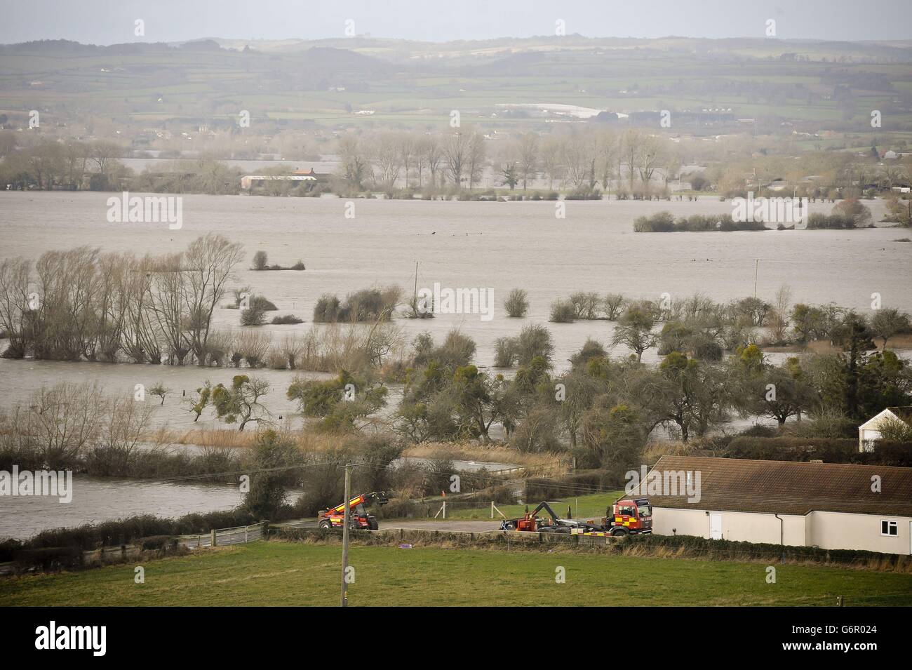 Winter weather Feb 1st Stock Photo - Alamy