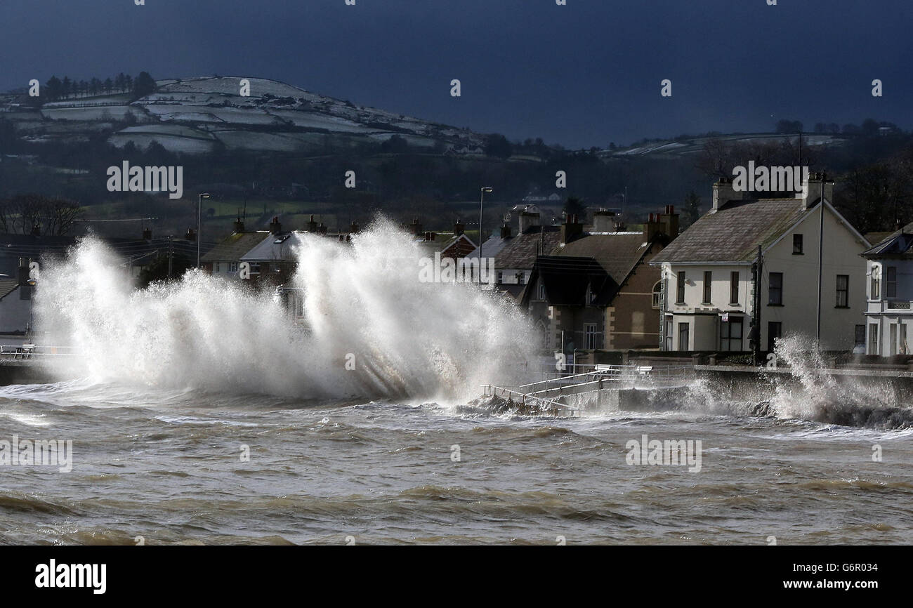 Winter weather Feb 1st Stock Photo - Alamy