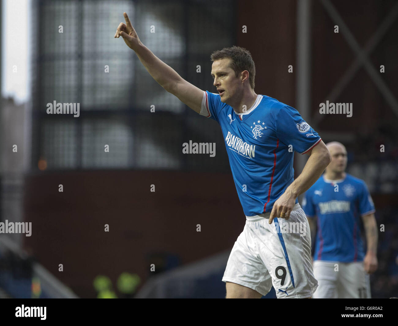 Soccer scottish league one rangers v brechin ibrox stadium hi-res stock ...