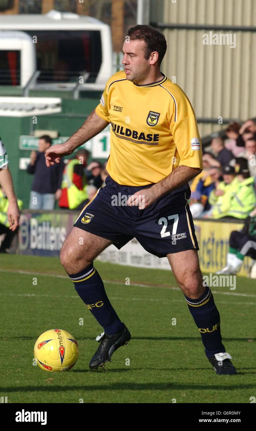 Oxford utd football club hi-res stock photography and images - Alamy