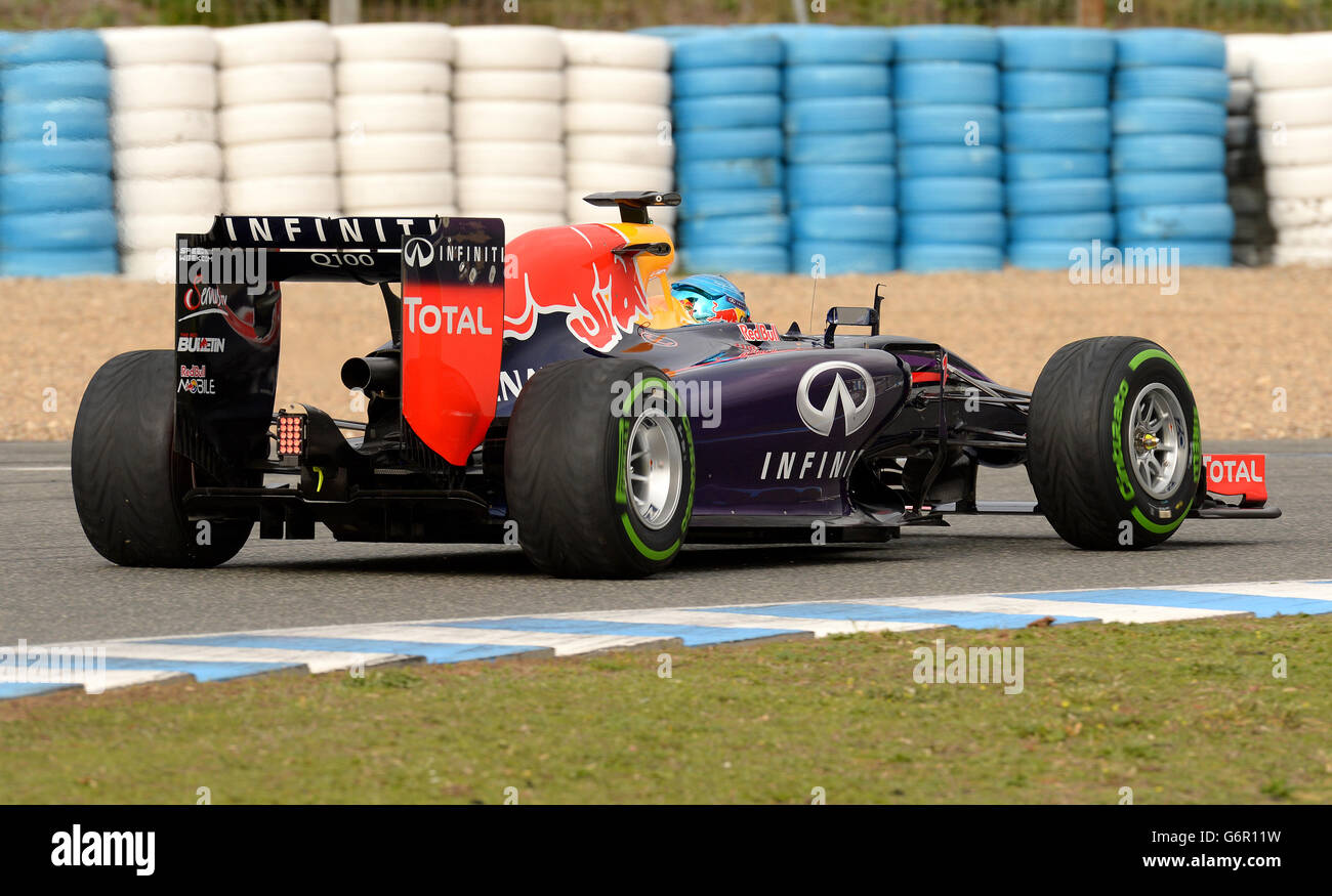 Formula One - 2014 Testing - Day One - Circuito de Jerez Stock Photo ...