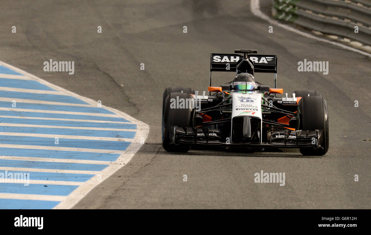 Force india driver sergio perez hi-res stock photography and images - Alamy