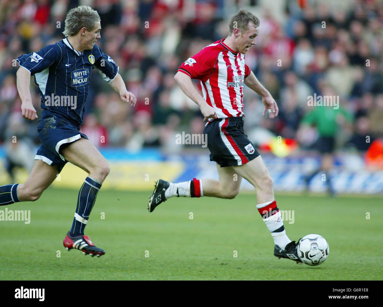 Southampton v Leeds United Stock Photo - Alamy