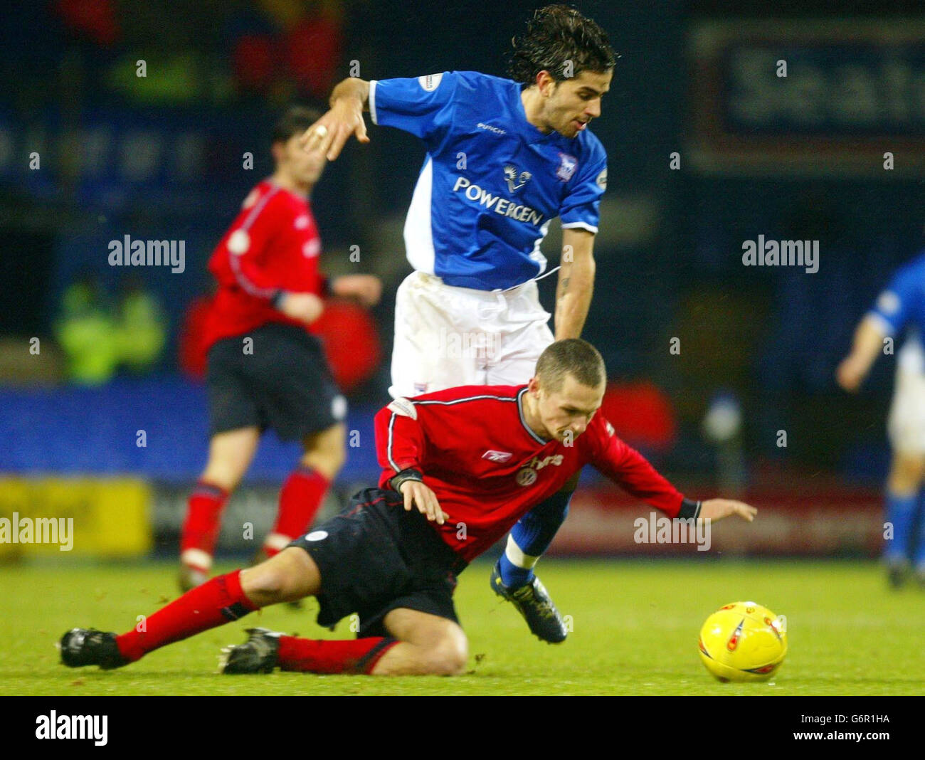 Sport football action pablo counago hi-res stock photography and images ...