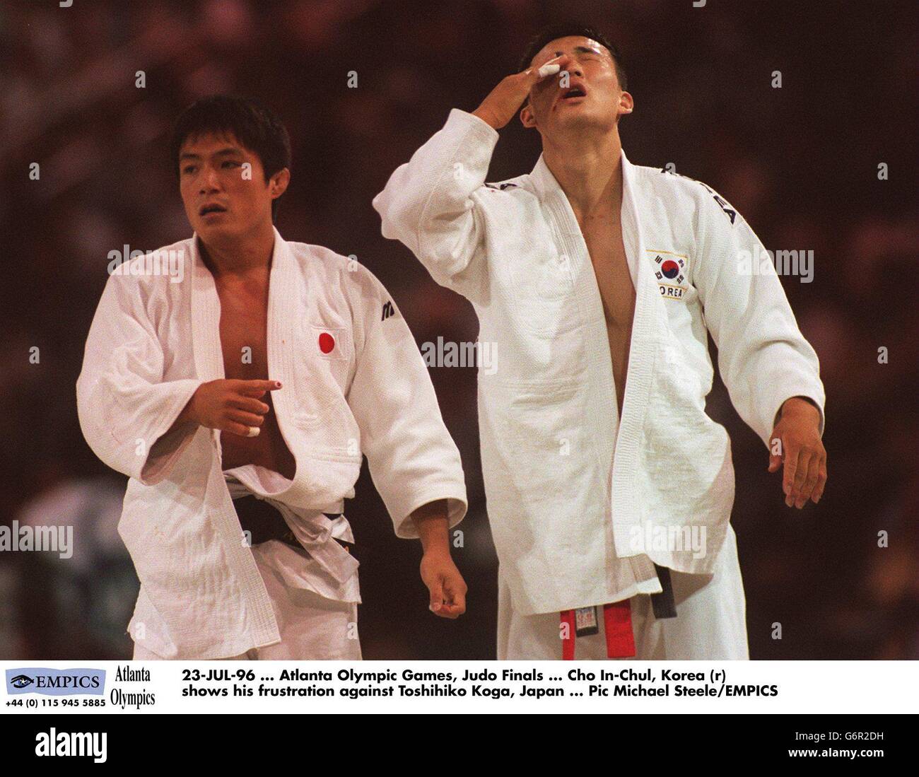 Atlanta Olympic Games Judo High Resolution Stock Photography and Images ...