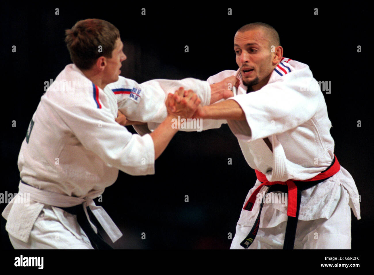 Atlanta Olympic Games 1996 - Judo - Men's Half-Middleweight 78 Kg Stock ...