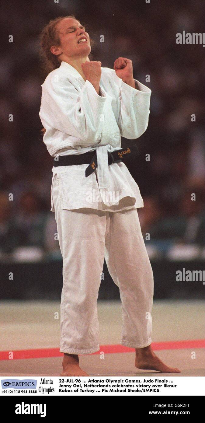 23-JUL-96 ... Atlanta Olympic Games .... Judo Finals ... Jenny Gal ...