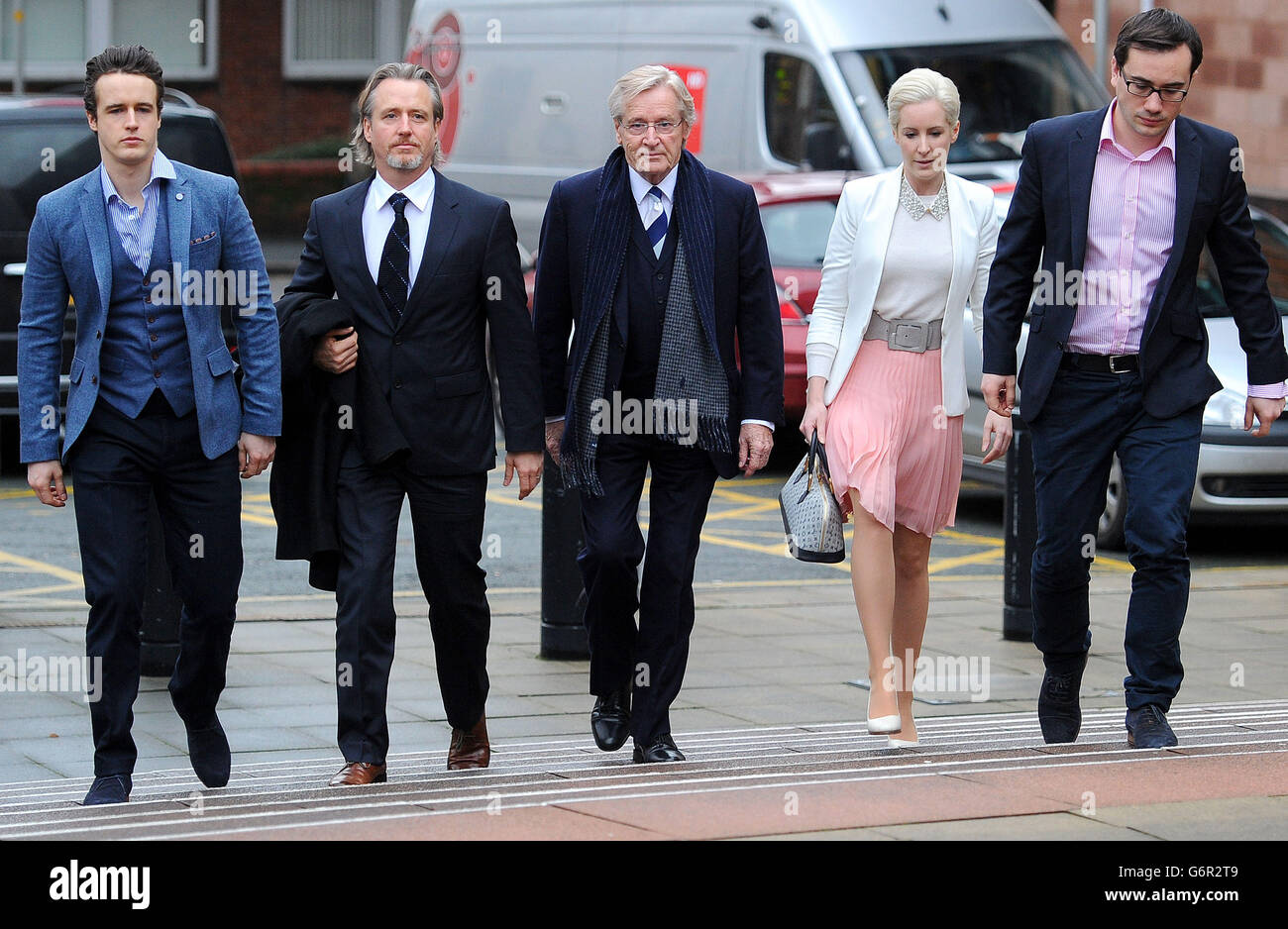 Bill Roache court case Stock Photo - Alamy