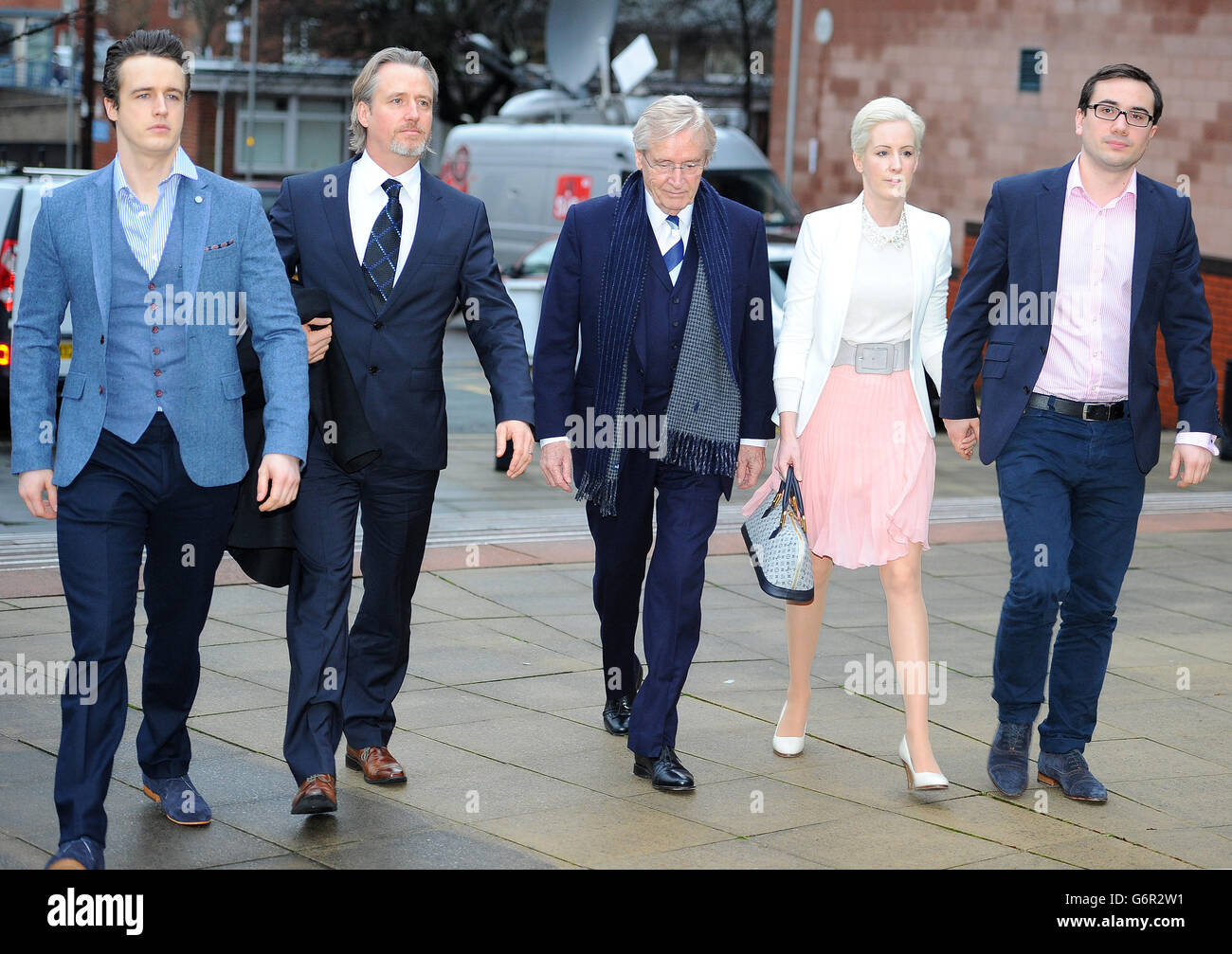 Bill Roache court case Stock Photo - Alamy