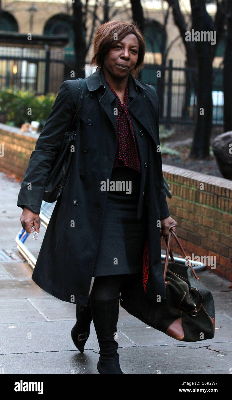 Constance Briscoe court case Stock Photo - Alamy