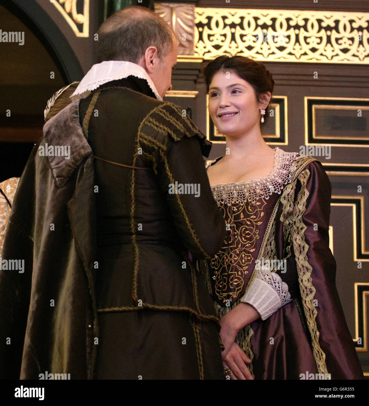 Gemma Arterton with cast members during a photocall for The Duchess of ...