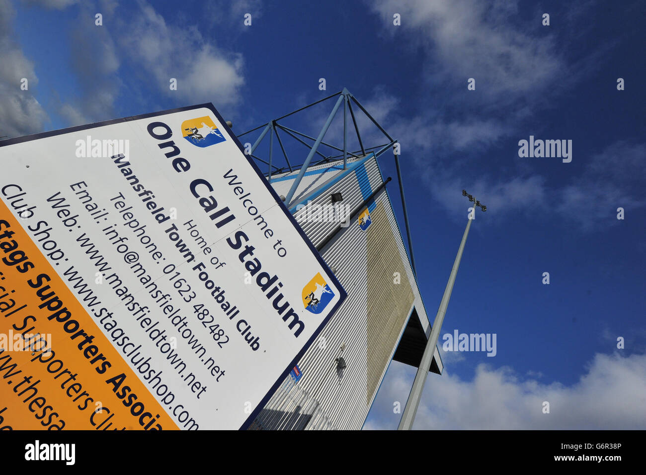 A stands one call stadium hi-res stock photography and images - Alamy