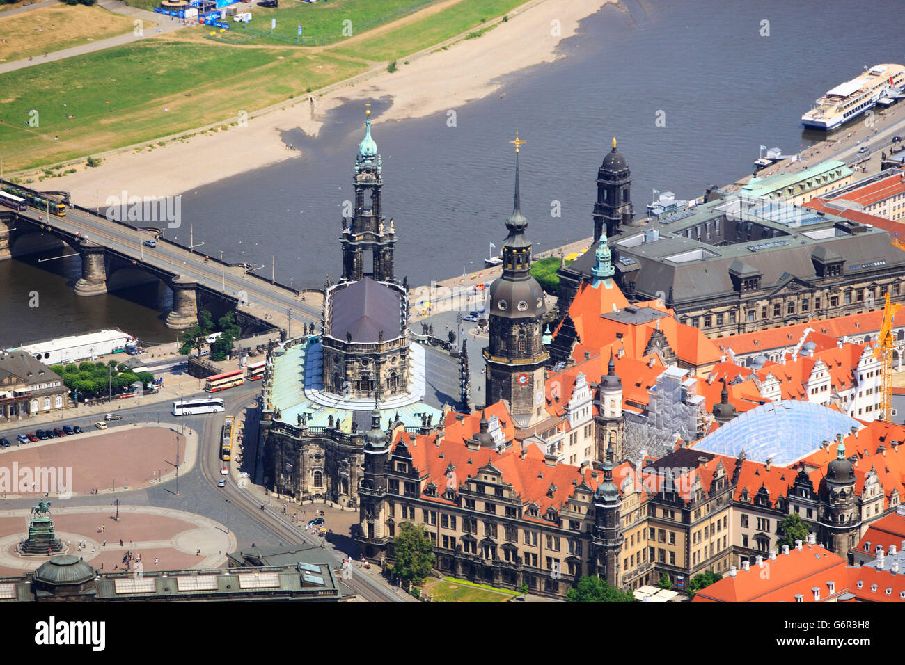 Germany bruhlsche terasse hi-res stock photography and images - Alamy