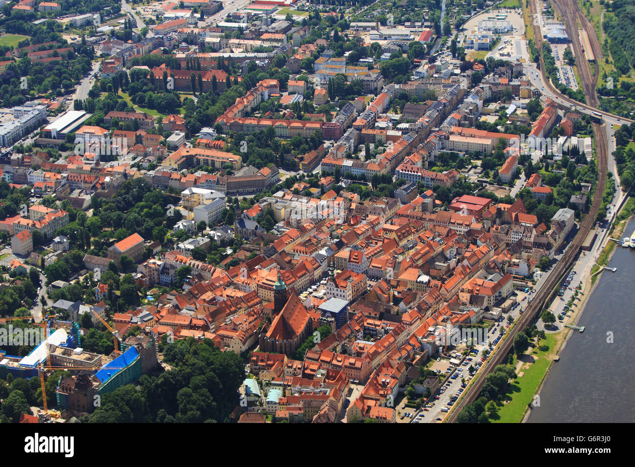 Pirna aerial hi-res stock photography and images - Alamy